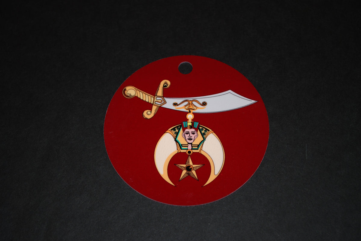 Shrine scimitar Aluminum Ornament – Carolina Creations llc