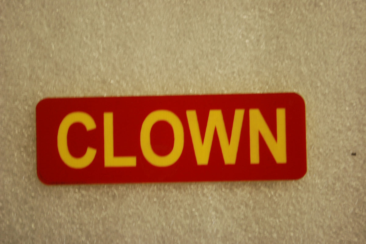 CLOWN (fun Badges) – Carolina Creations llc