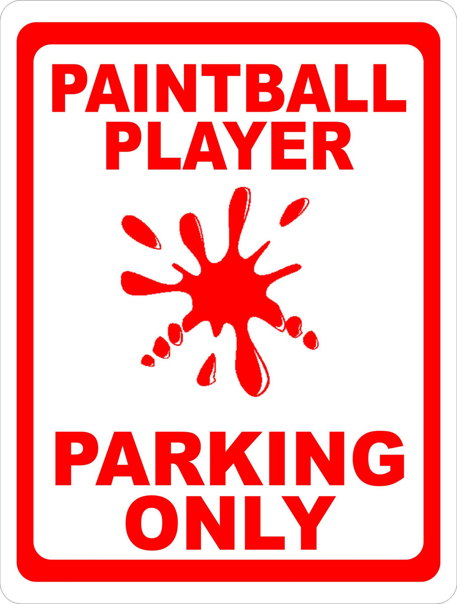 PAINTBALL AND AIRSOFT FULL COLOR EXTERIOR ALUMINUM SAFETY SIGNS ...