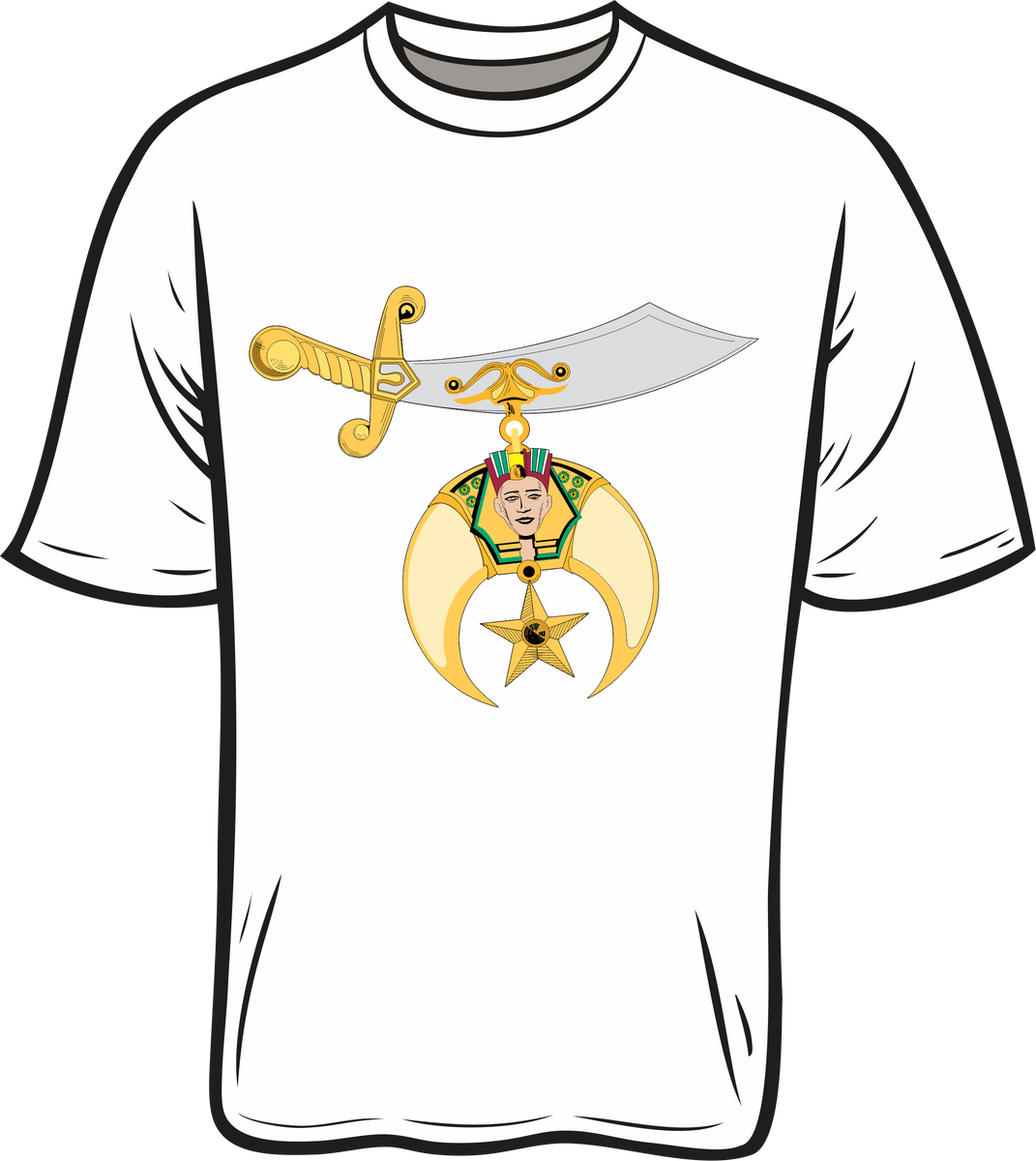 Shrine Scimitar shirt – Carolina Creations llc