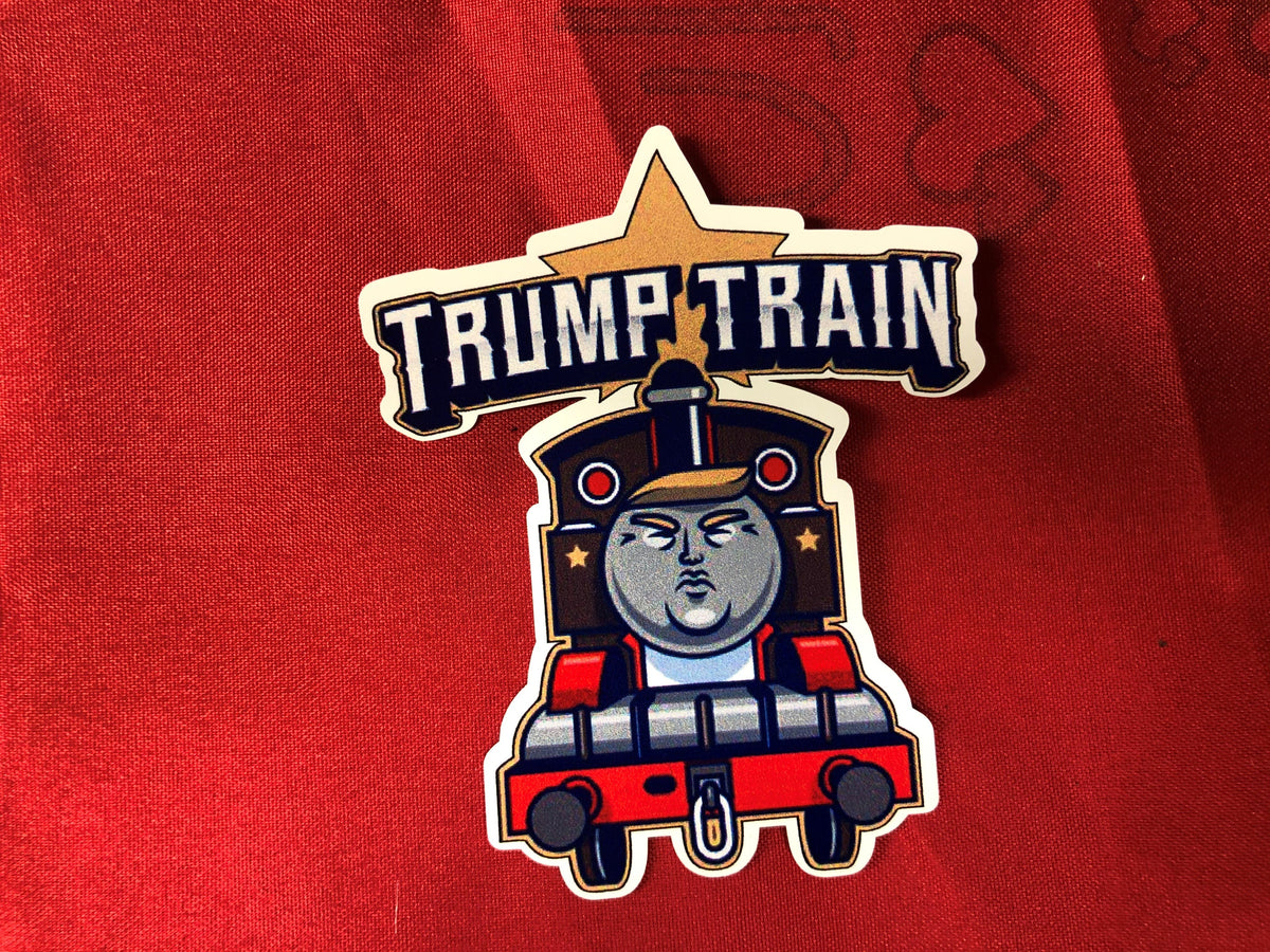 Trump Train Sticker – Carolina Creations llc